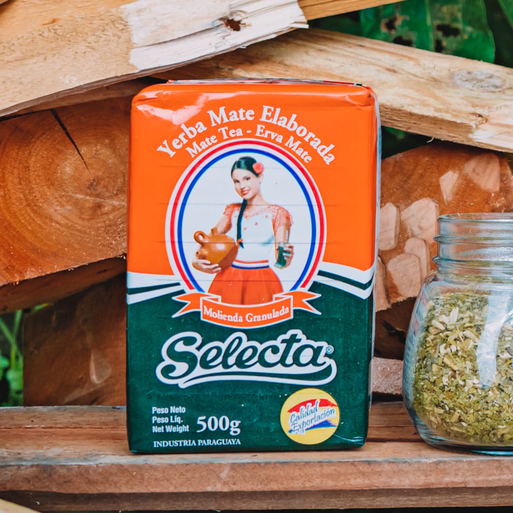 Yerba Mate Selecta Elaborada Con Palo Tradicional 500g | Shopee Polska