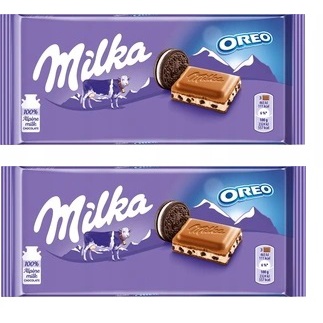 2 x CZEKOLADA MILKA OREO COOKIES 100G | Shopee Polska