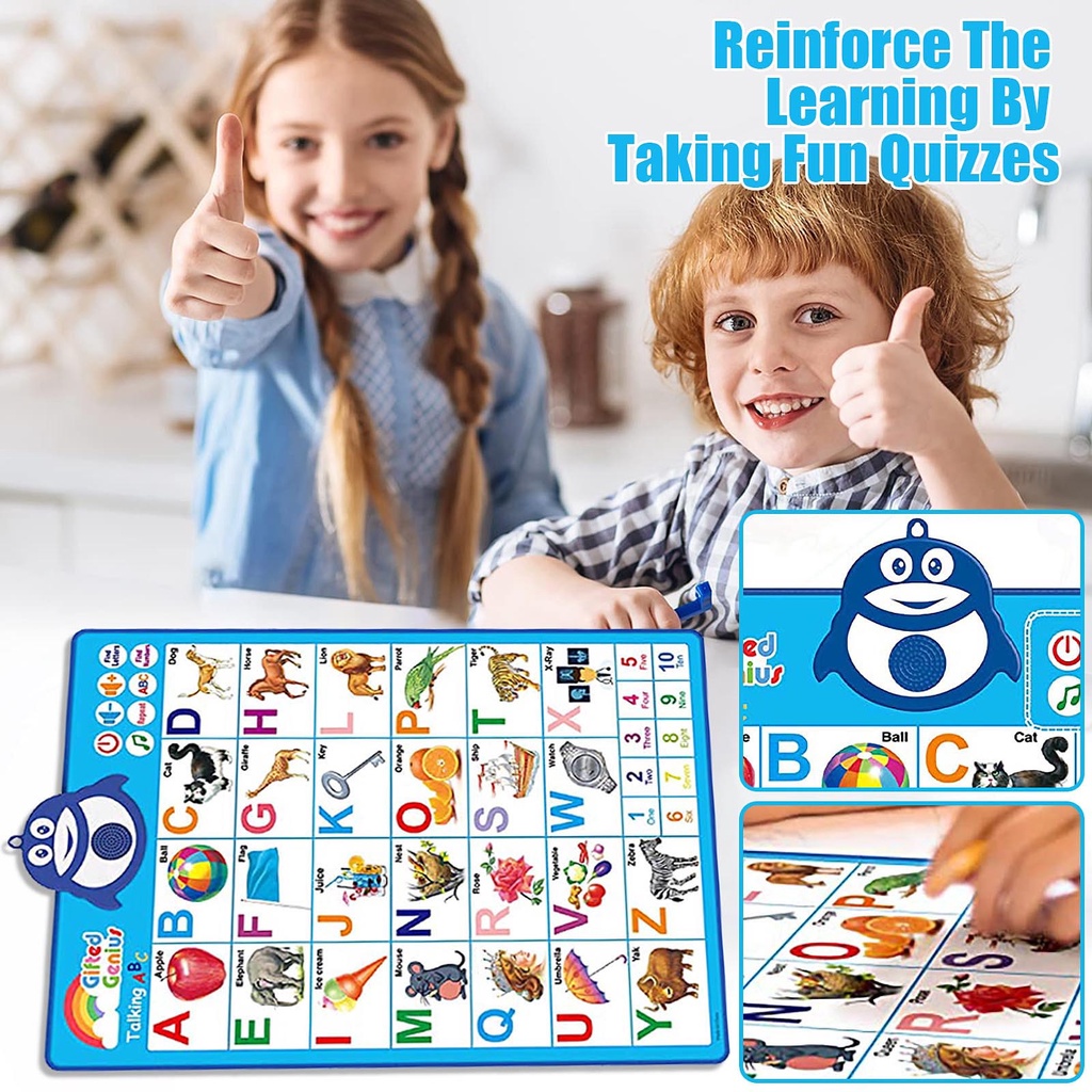 uououo Wczesna edukacja dziecięca elektroniczny interaktywny wykres ...