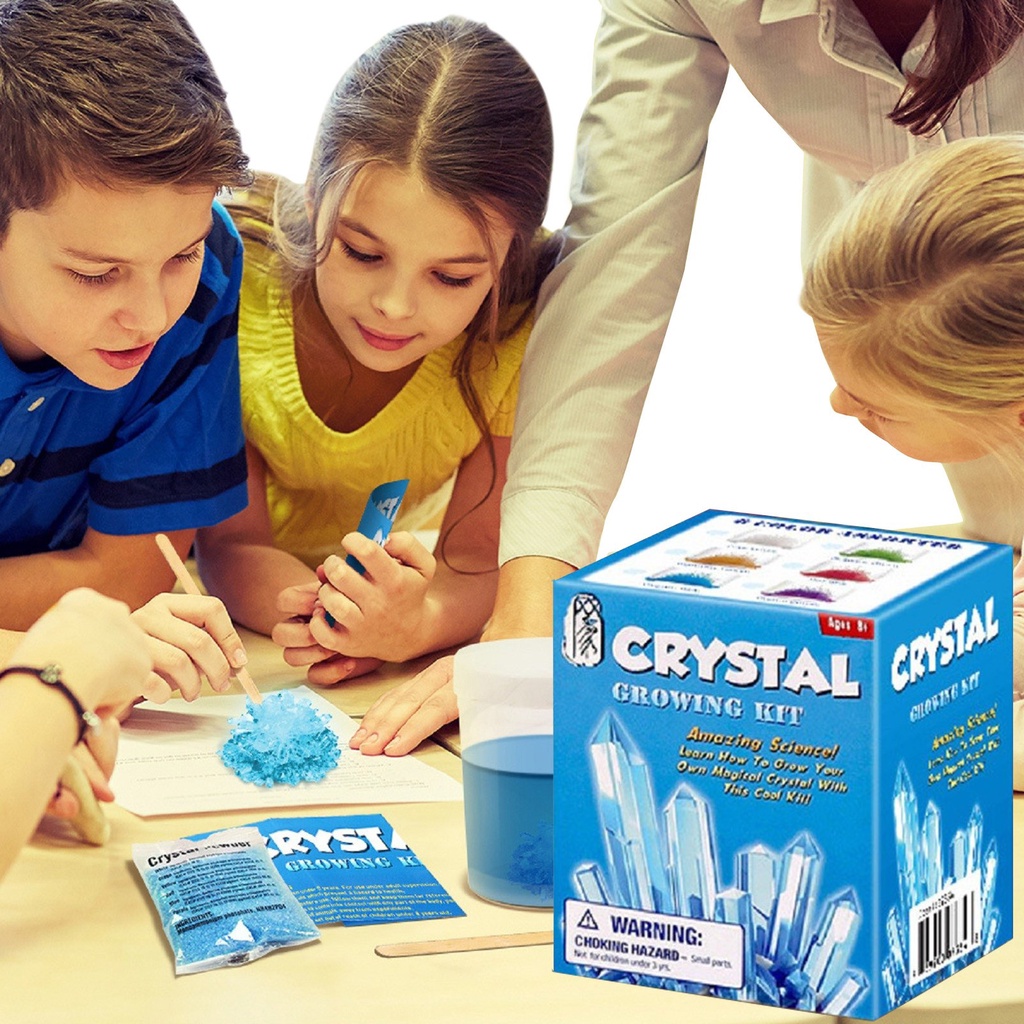 uououo dla dzieci DIY ręcznie robiony naturalny kryształowy okaz ...