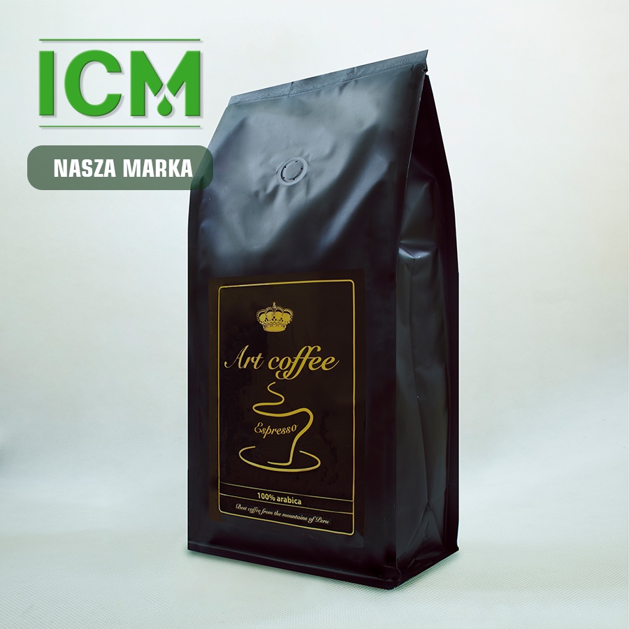 Kawa ART CAFE – Espresso arabica ziarno 1kg | Shopee Polska