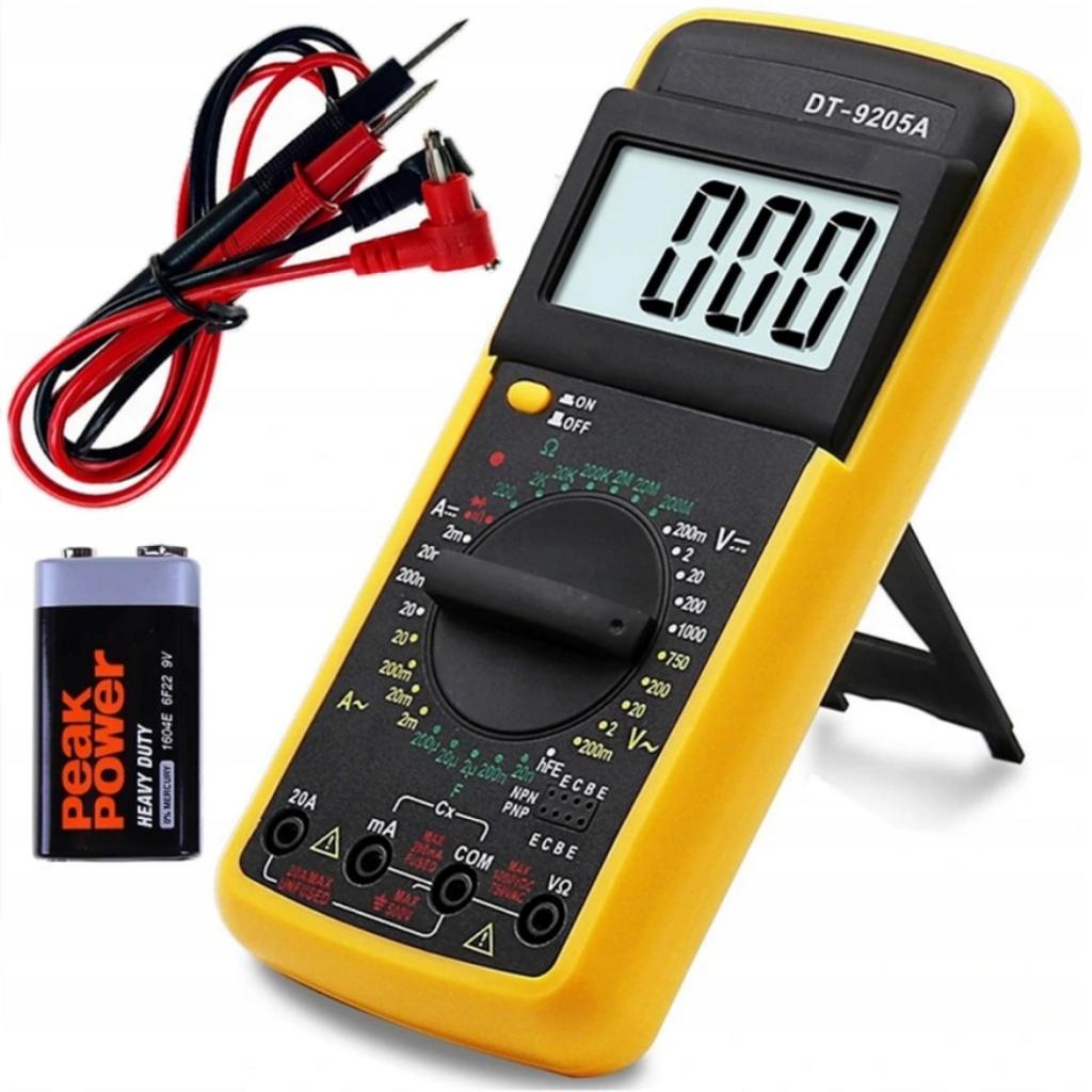 MIERNIK MULTIMETR CYFROWY UNIWERSALNY LCD | Shopee Polska