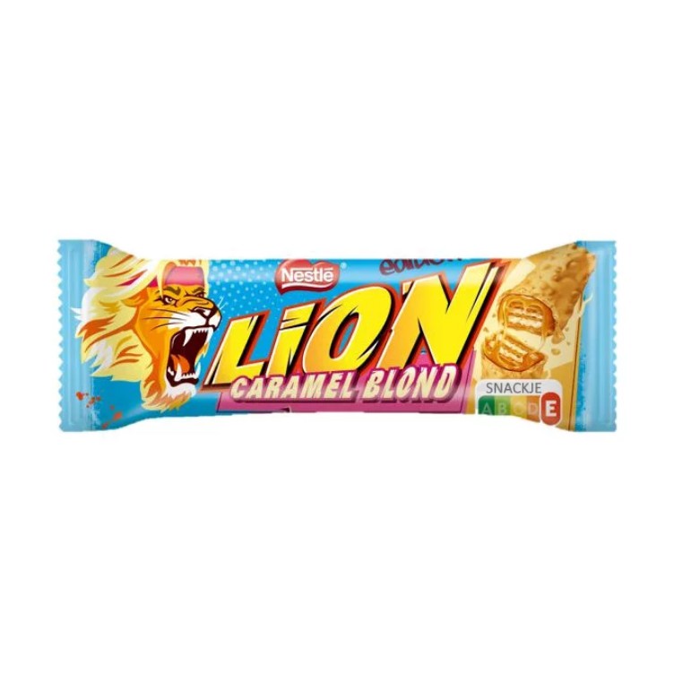 Nestlé Lion Caramel Blond 30g | Shopee Polska
