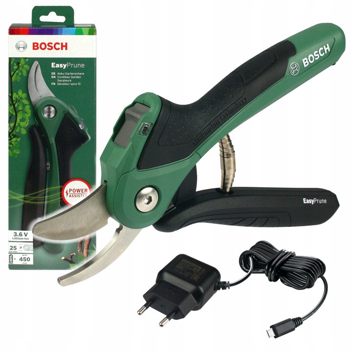 BOSCH EasyPrune akumulatorowy sekator nożyce 3,6V | Shopee Polska