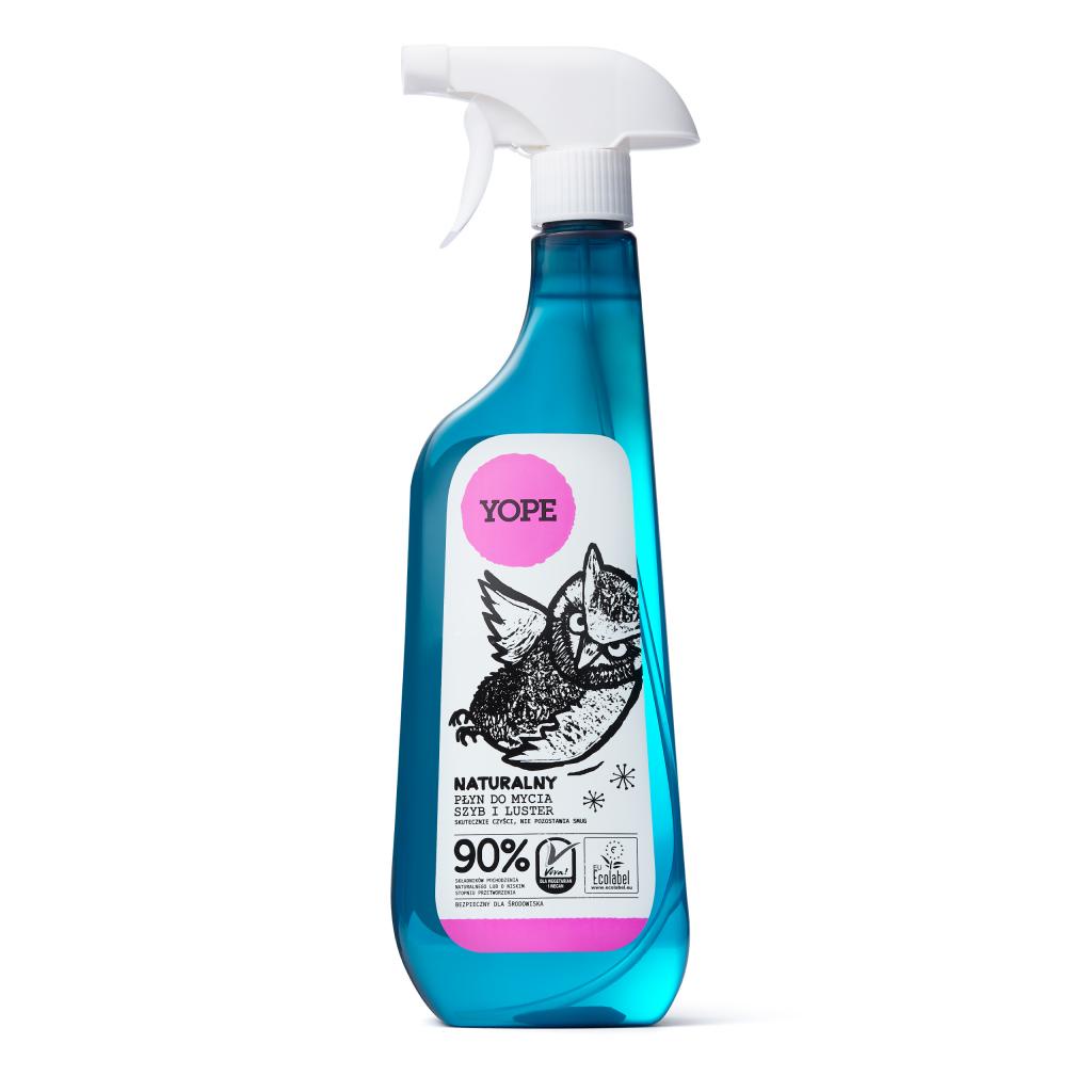 YOPE Naturalny płyn do mycia szyb i luster 750ml | Shopee Polska