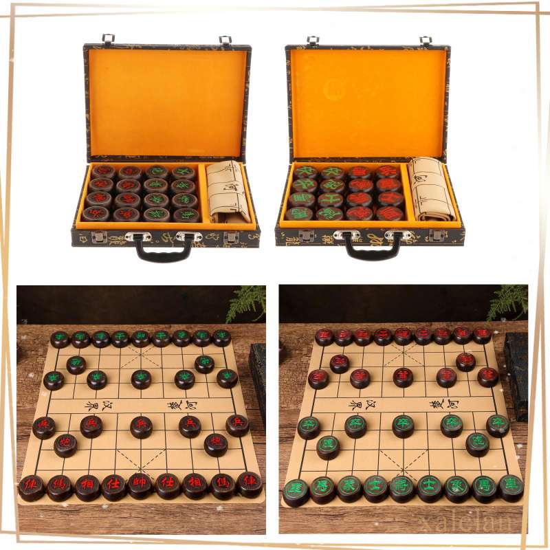 Premium Chinese Chess Set Family Xiangqi Blat Gra planszowa Rzeźbione ... Premium Chinese Chess Set Family Xiangqi Blat Gra planszowa Rzeźbione ...