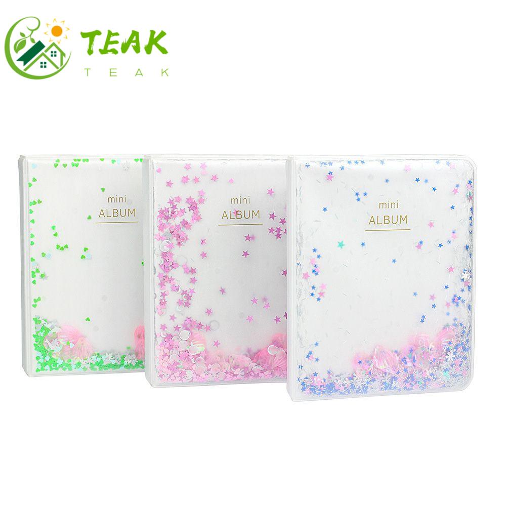 Teak 64 kieszenie Wykwintna książka z imieniem DIY Organizer na zdjęcia ...