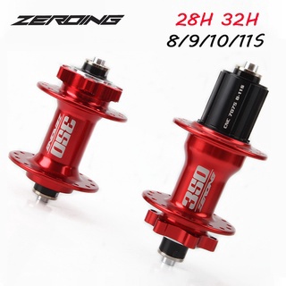 Zeroing Piasta do Roweru Górskiego 32/28 Otworów Przednia Tylna Piasta ...