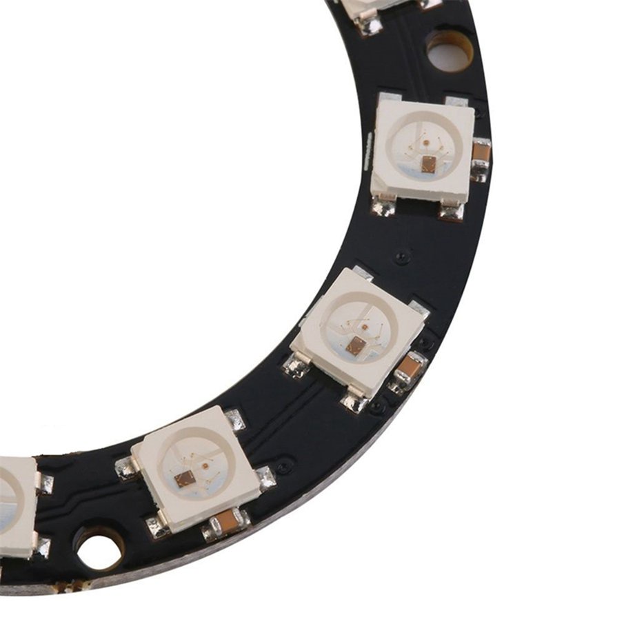 12-Bit LED Ring WS2812 5050 LED Ring Lamp Light With Integrated Driver ...