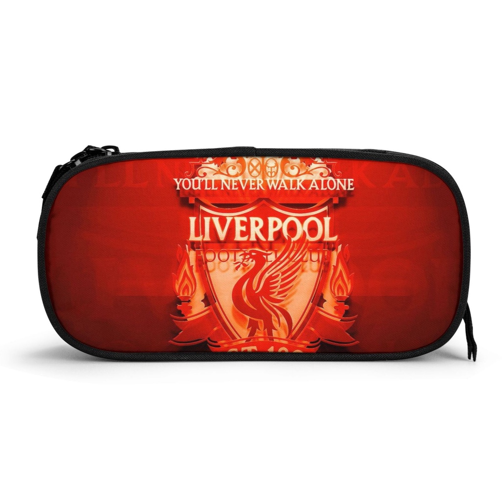 Liverpool FC Kids Cartoon Fan Pencil Bag Comic Youth Pen Case Organizer ...
