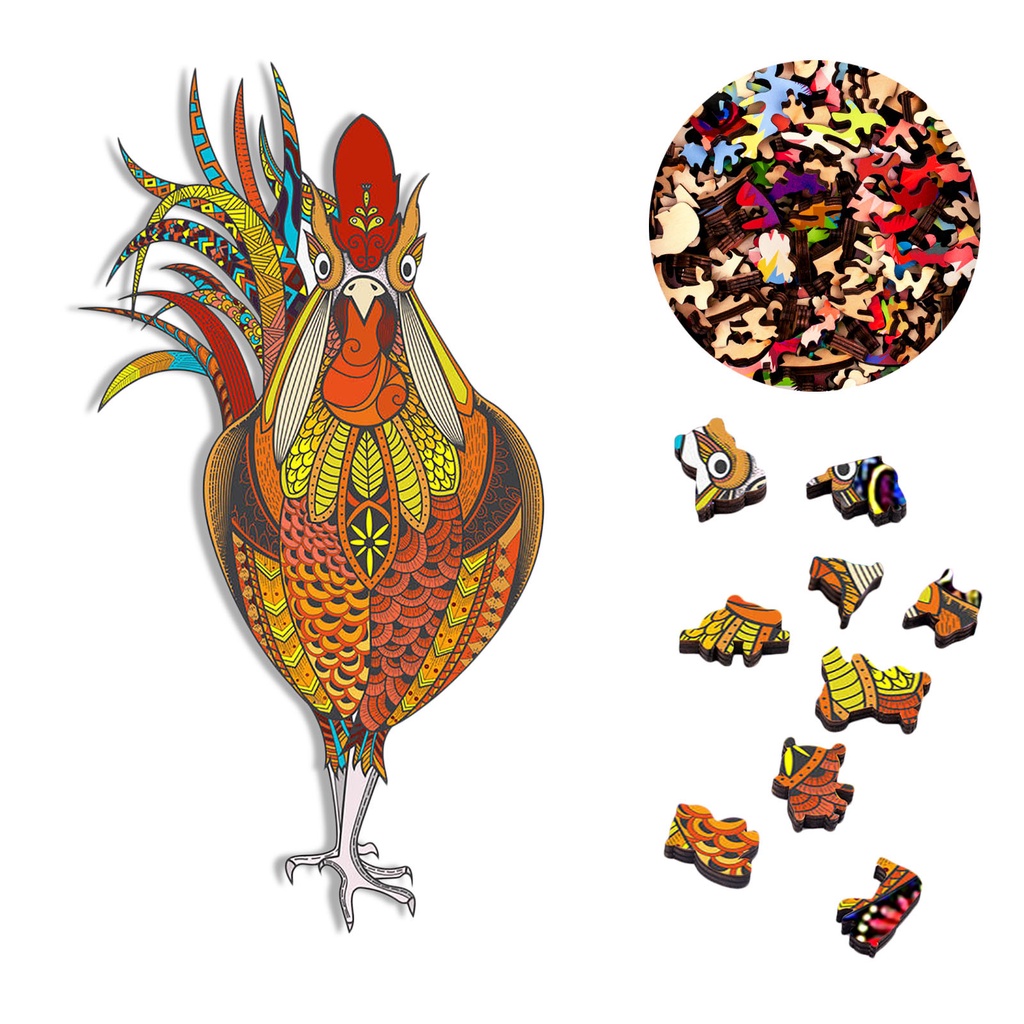 uououo 3D Building Block Puzzle Wysokiej jakości Puzzle dla dorosłych ...