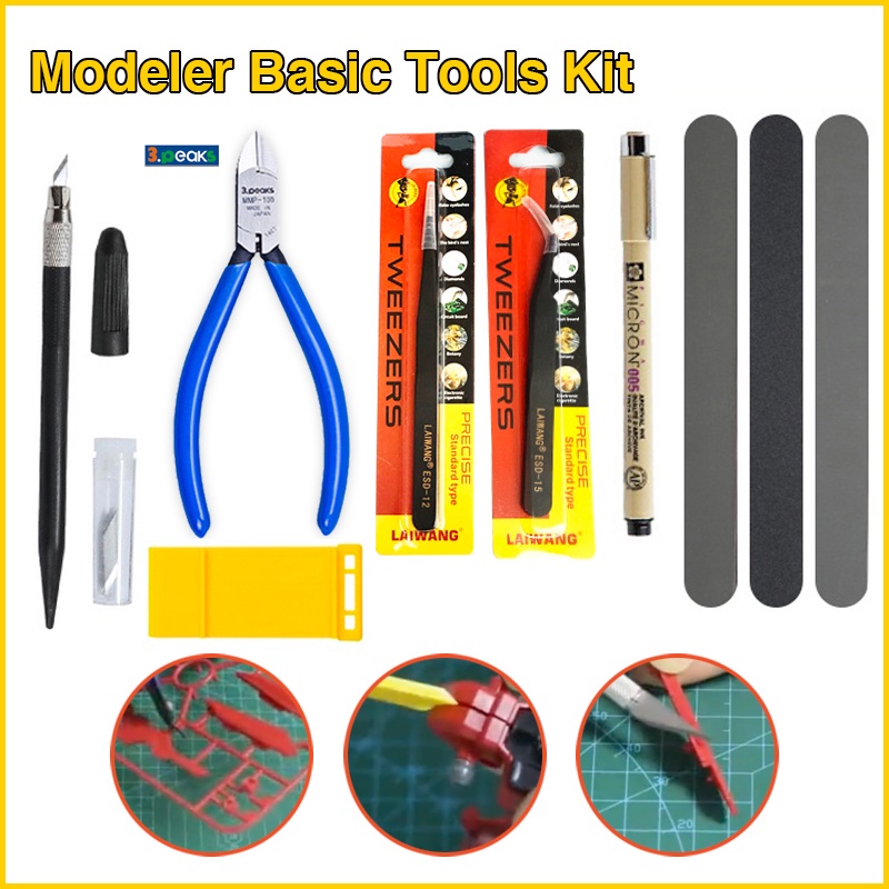 Gunpla Gundam Model Zestaw Narzędzi Początkujący Podstawowe Narzędzie ...
