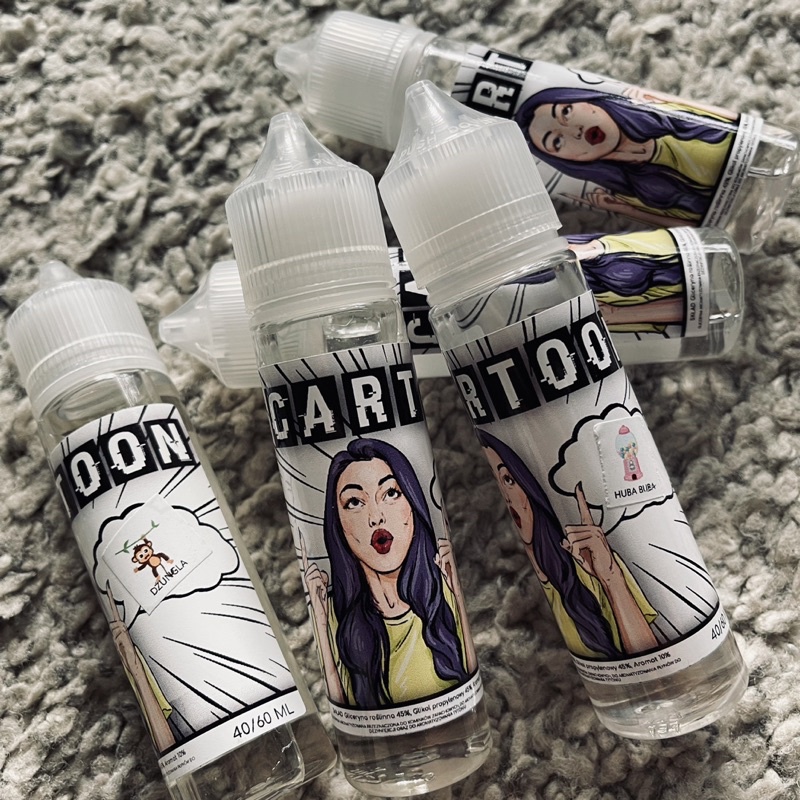 Liquid Premix / lq, olejek, butelka gorilla 0,3,6 CARTOON | Shopee Polska