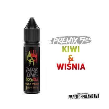 PREMIX DOUBLE DARK LINE - KIWI X CHERRY 5ML | Shopee Polska