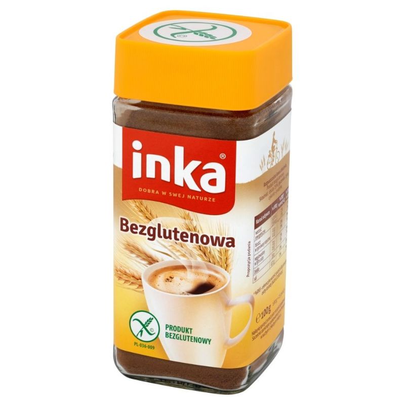 INKA ROZPUSZCZALNA KAWA ZBOŻOWA BEZGLUTENOWA 100G | Shopee Polska