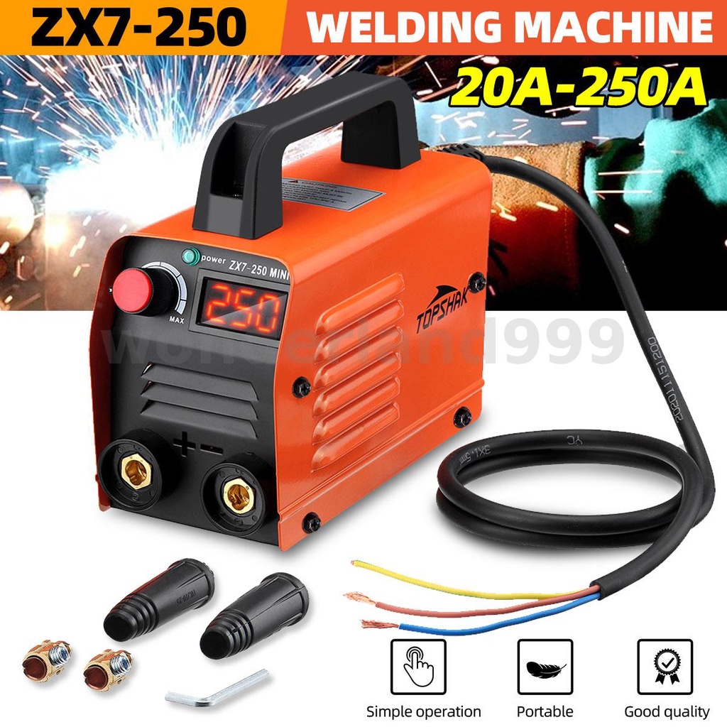 Topshak ZX7-250 250A Mini Spawacz Narzędzie Przenośna Spawarka ...