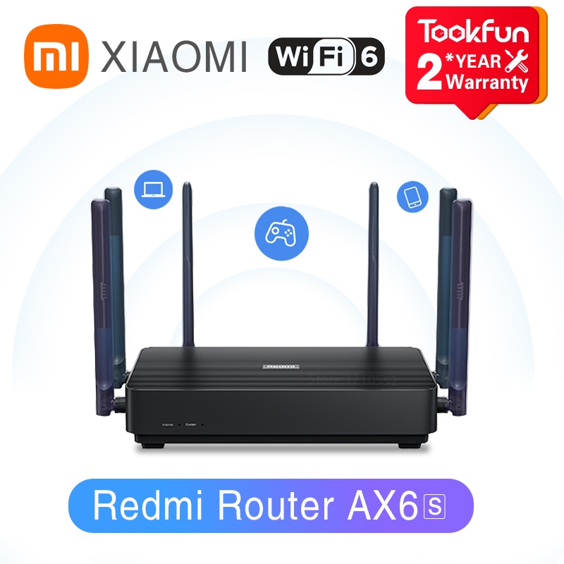 Nowy Bezprzewodowy Router Xiaomi Redmi AX6S 3202 Mb / s Mesh WIFI 6 2 ...