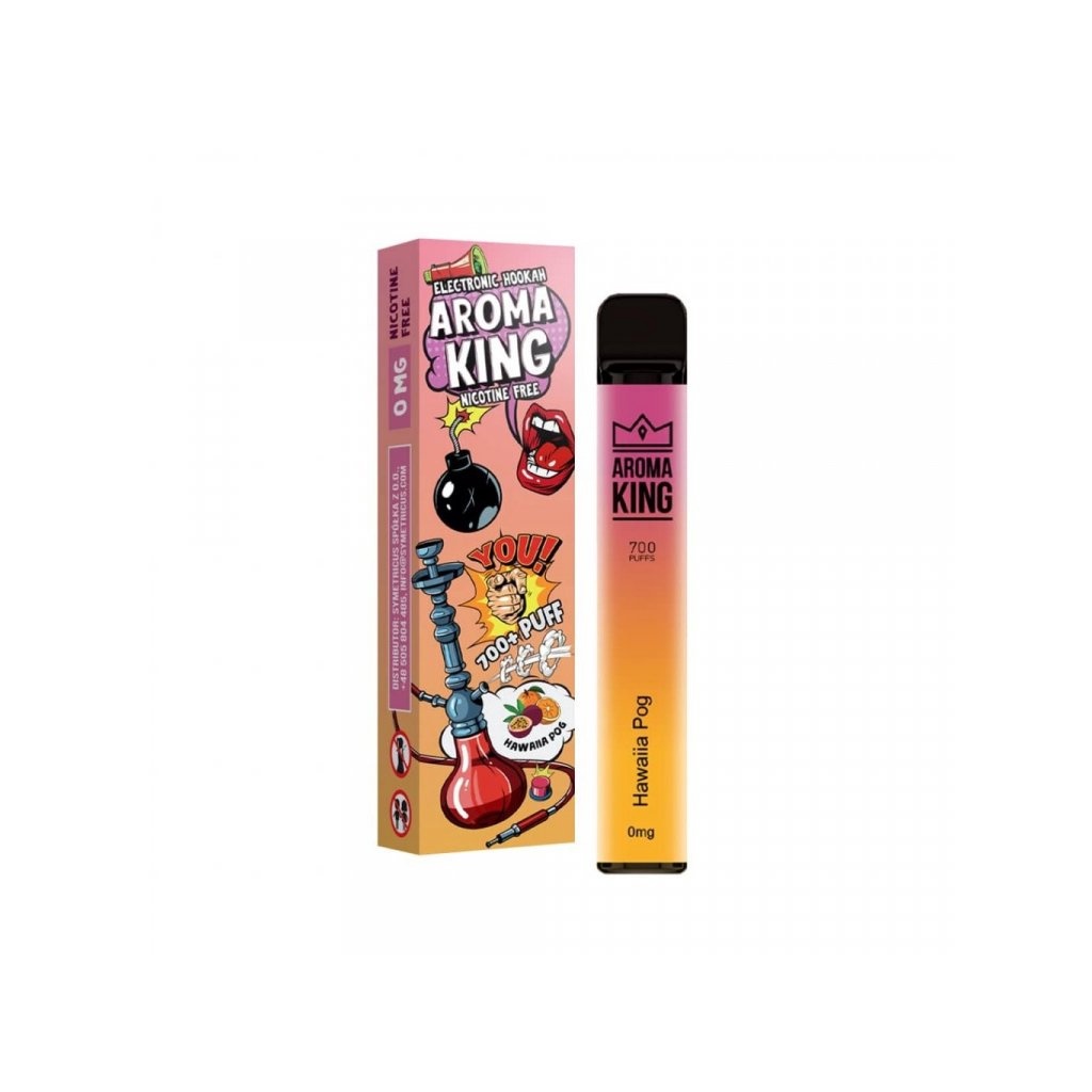 Aroma King Jednorazówka Hookah 700+ 0mg - Hawaiia Pog | Shopee Polska