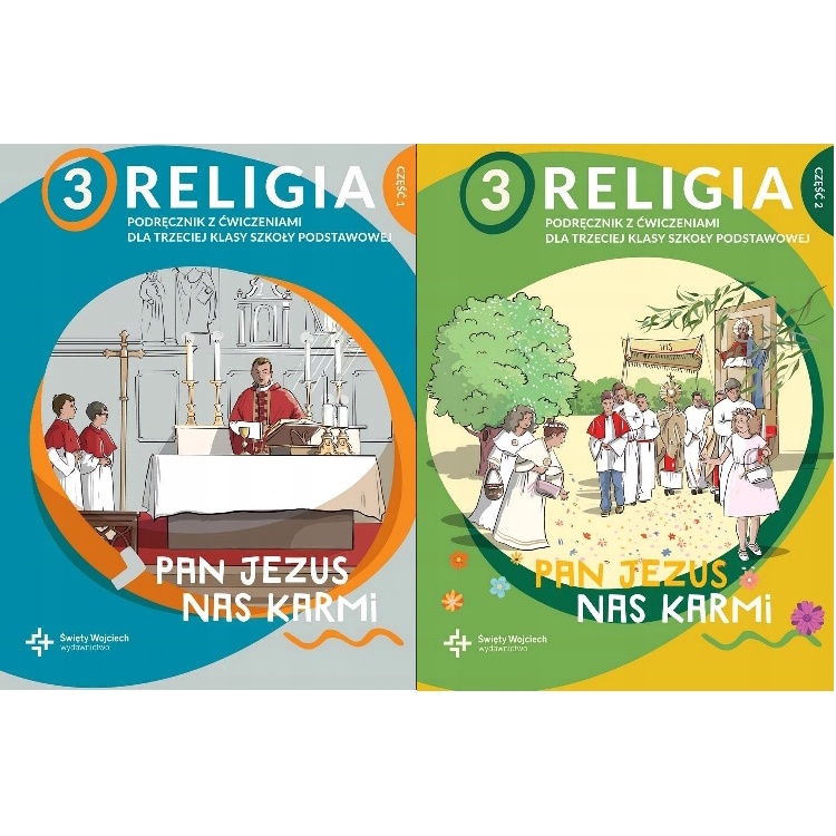 ZESTAW Religia 3 ŚWWOJ Pan Jezus nas karmi 1-2 | Shopee Polska