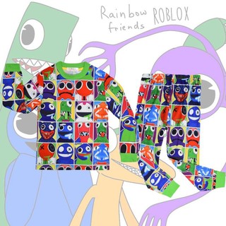 Gorący Roblox Rainbow Friends Dzieci Z Długim Rękawem Odzież Domowa ...