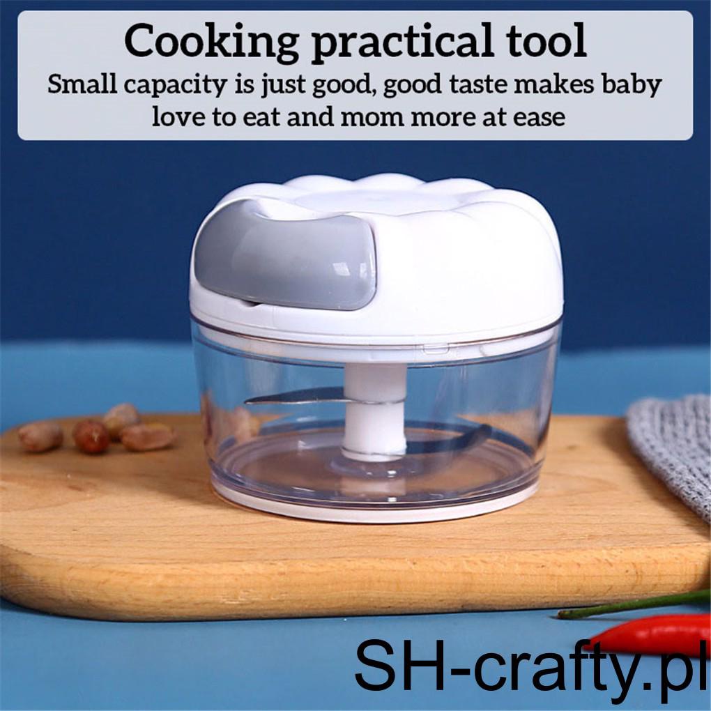 1/2/3 Hi FANCY Ręczna kruszarka do czosnku Maszynka do mielenia warzyw ...