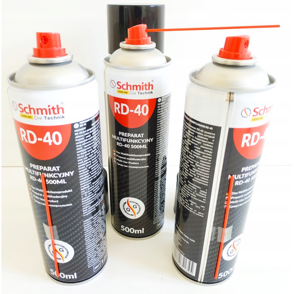 RD40 WD-40 500ML PREPARAT WIELOFUNKCYJNY NIEMIECKI SPRAY | Shopee Polska