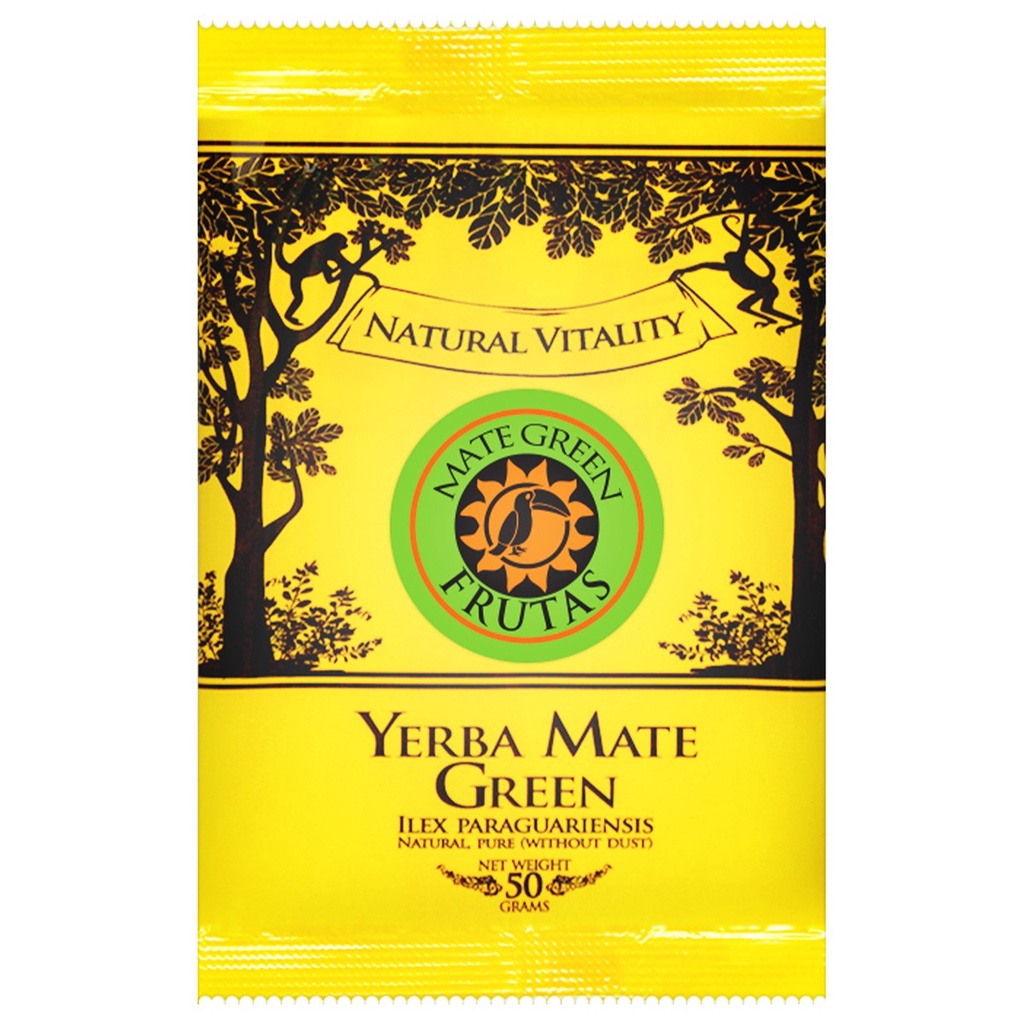 Yerba Mate Green FRUTAS 50g | YERBA MATE smakowe | YERBA MATE owocowe ...