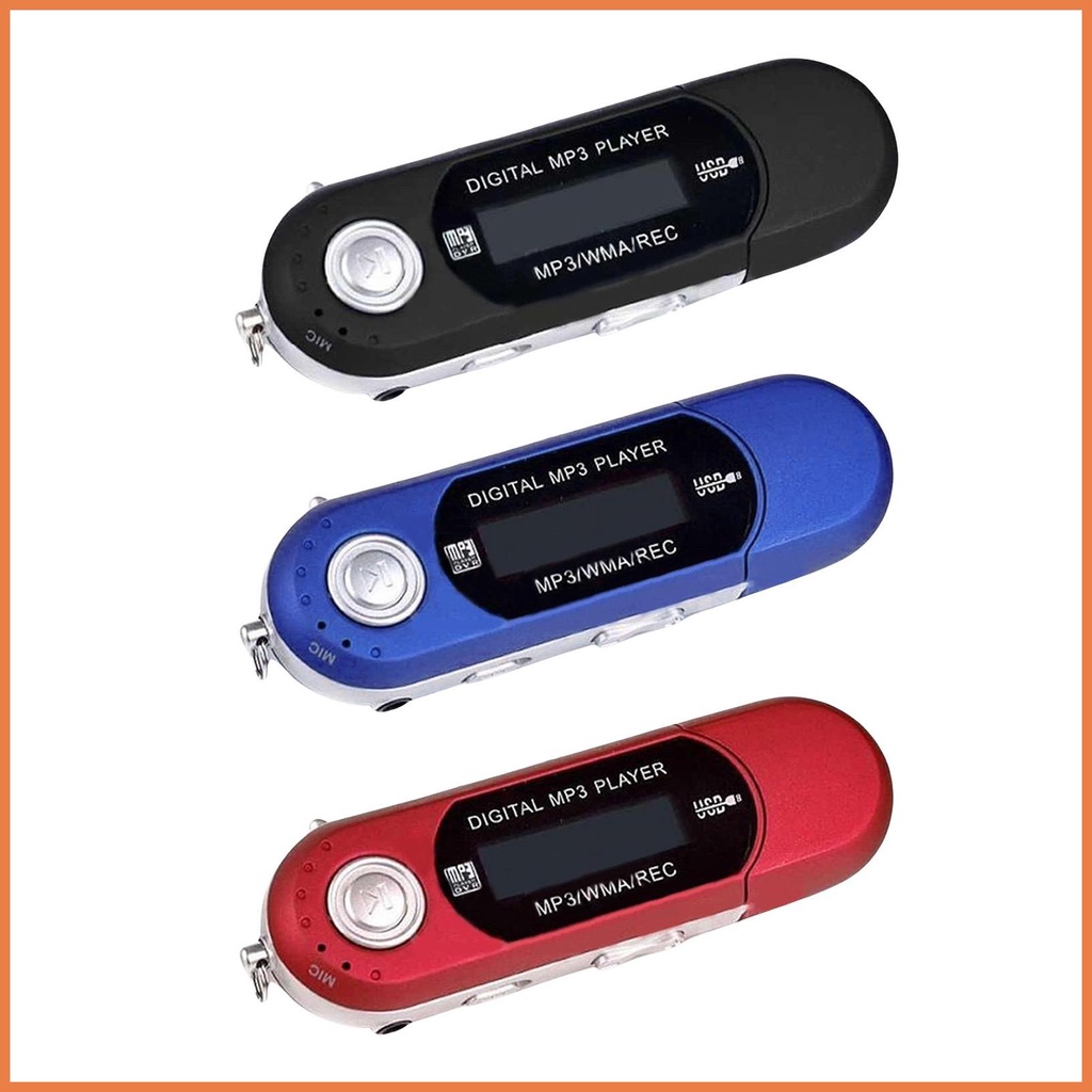 Odtwarzacz muzyczny USB Mp3 Cyfrowy ekran LCD 4G lub 8G Przechowywanie ...