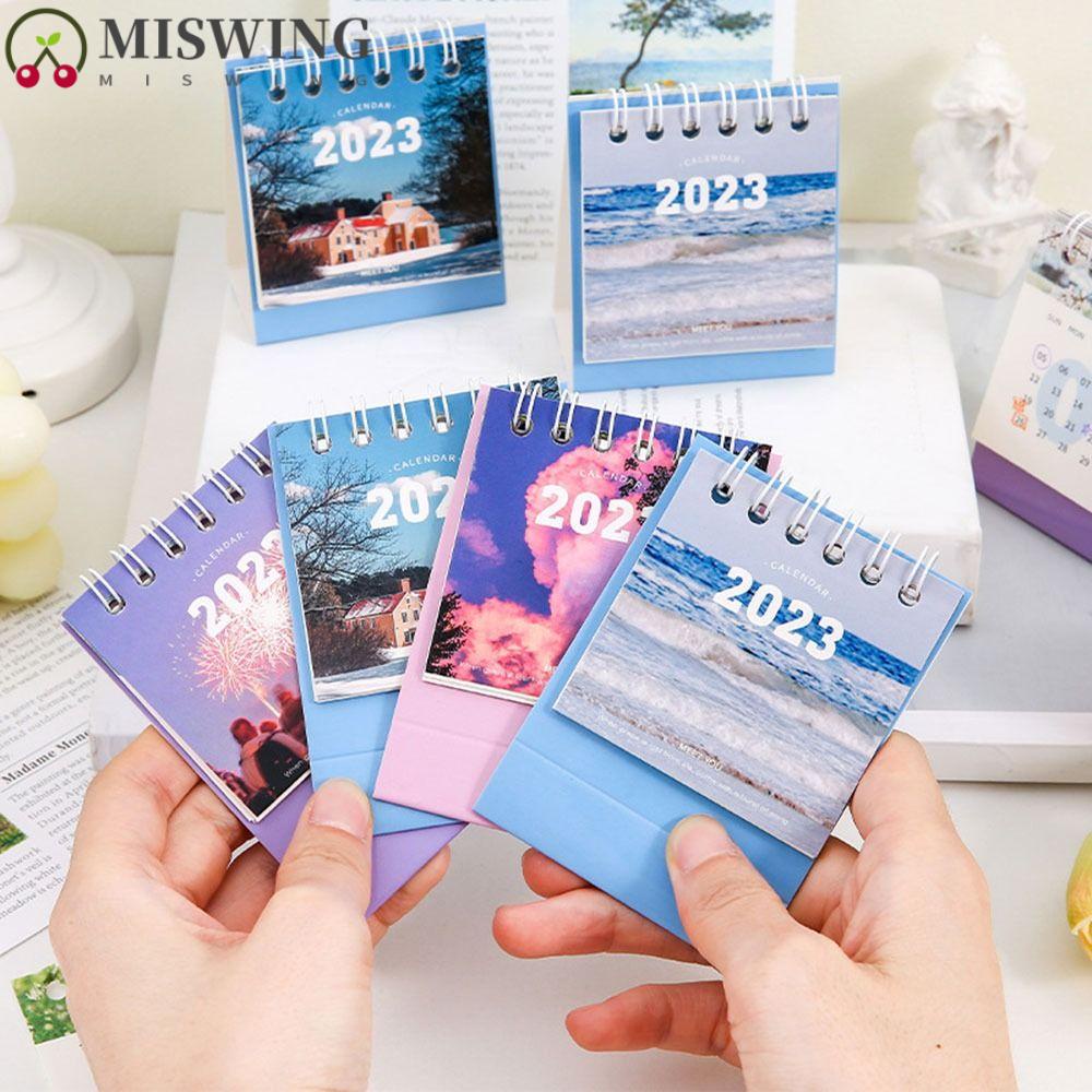 Miswing Mini Calendars Kalendarz z nadrukiem Przenośny miesięczny ...