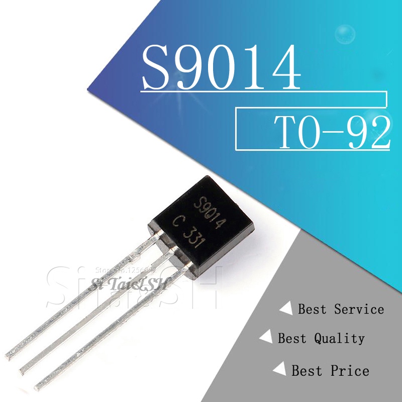 100 sztuk S9014 TO-92 9014 TO92 nowy tranzystor triodowy | Shopee Polska
