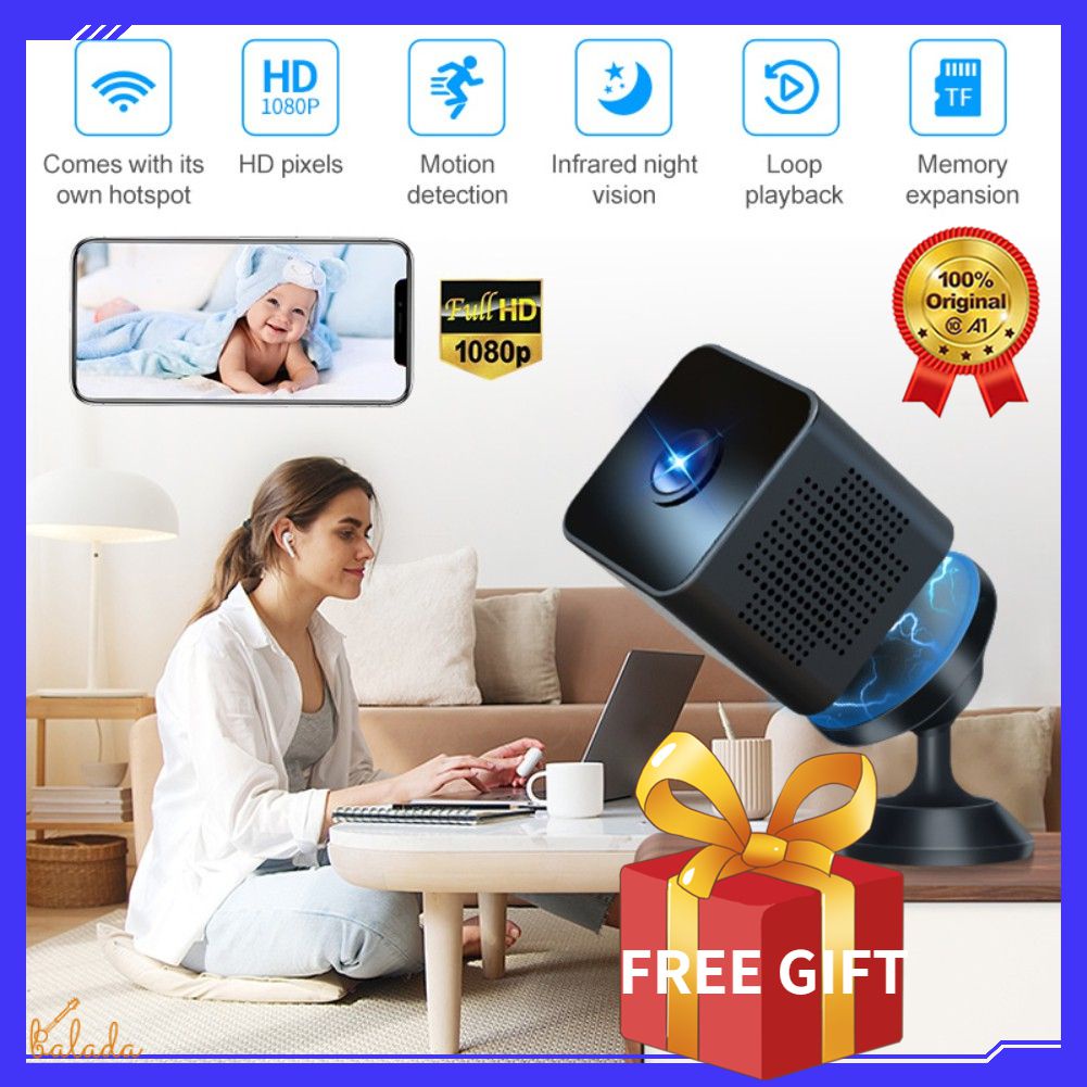 [Darmowy prezent] X1 Wifi 1080P HD IP aparatu bezpieczeństwa w domu ...